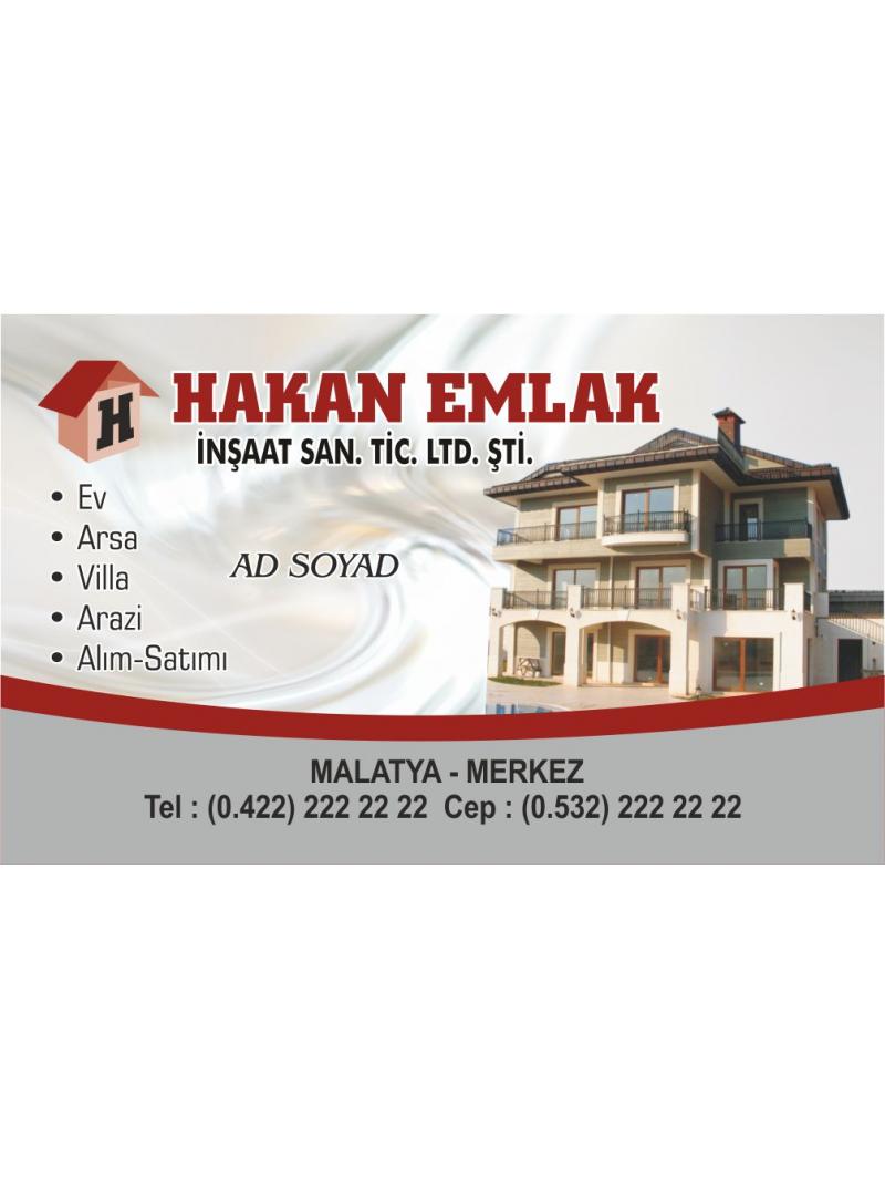 EMLAKCI KARTVİZİTİ